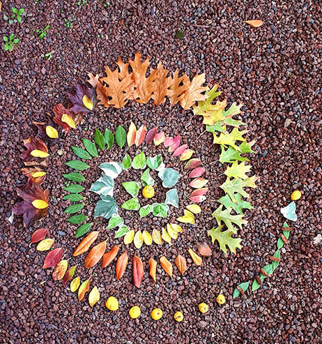 Le Land art à l'atelier Solyne